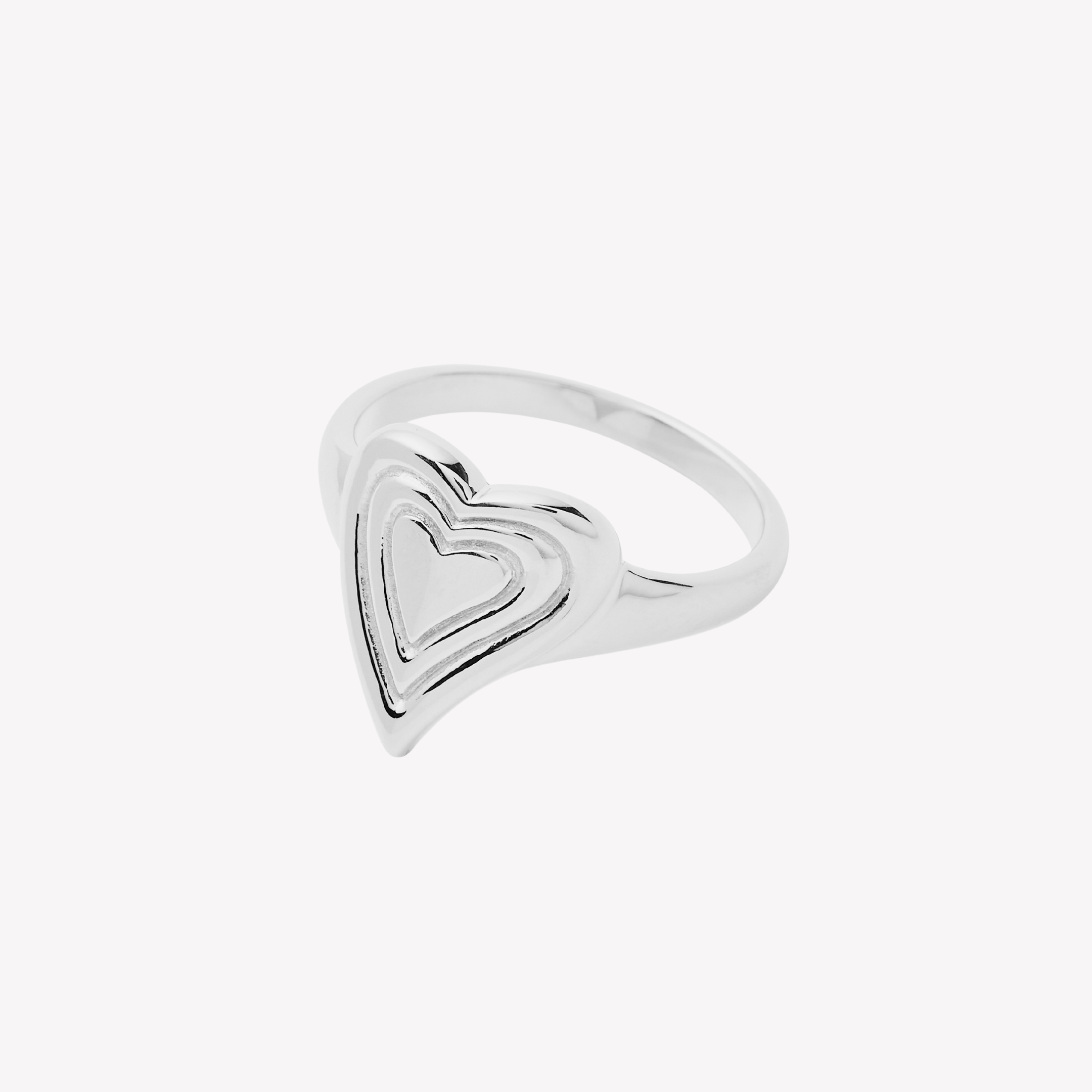 Emanate Love Signet Heart Ring – Rizen Jewelry